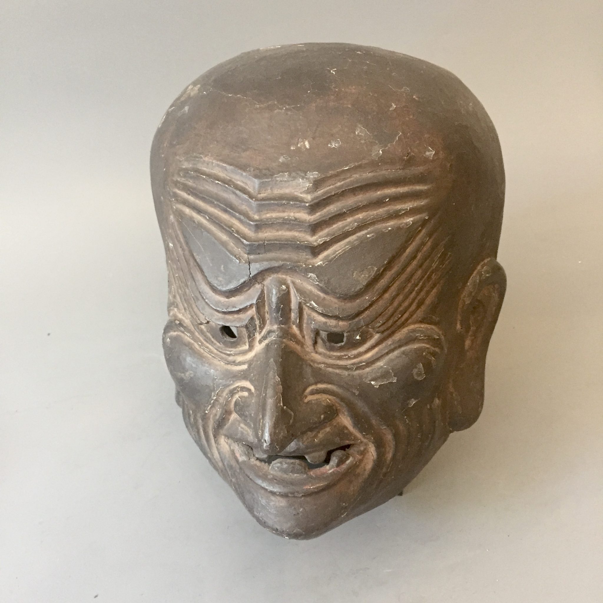 A fine Gigaku mask – Tribal Design