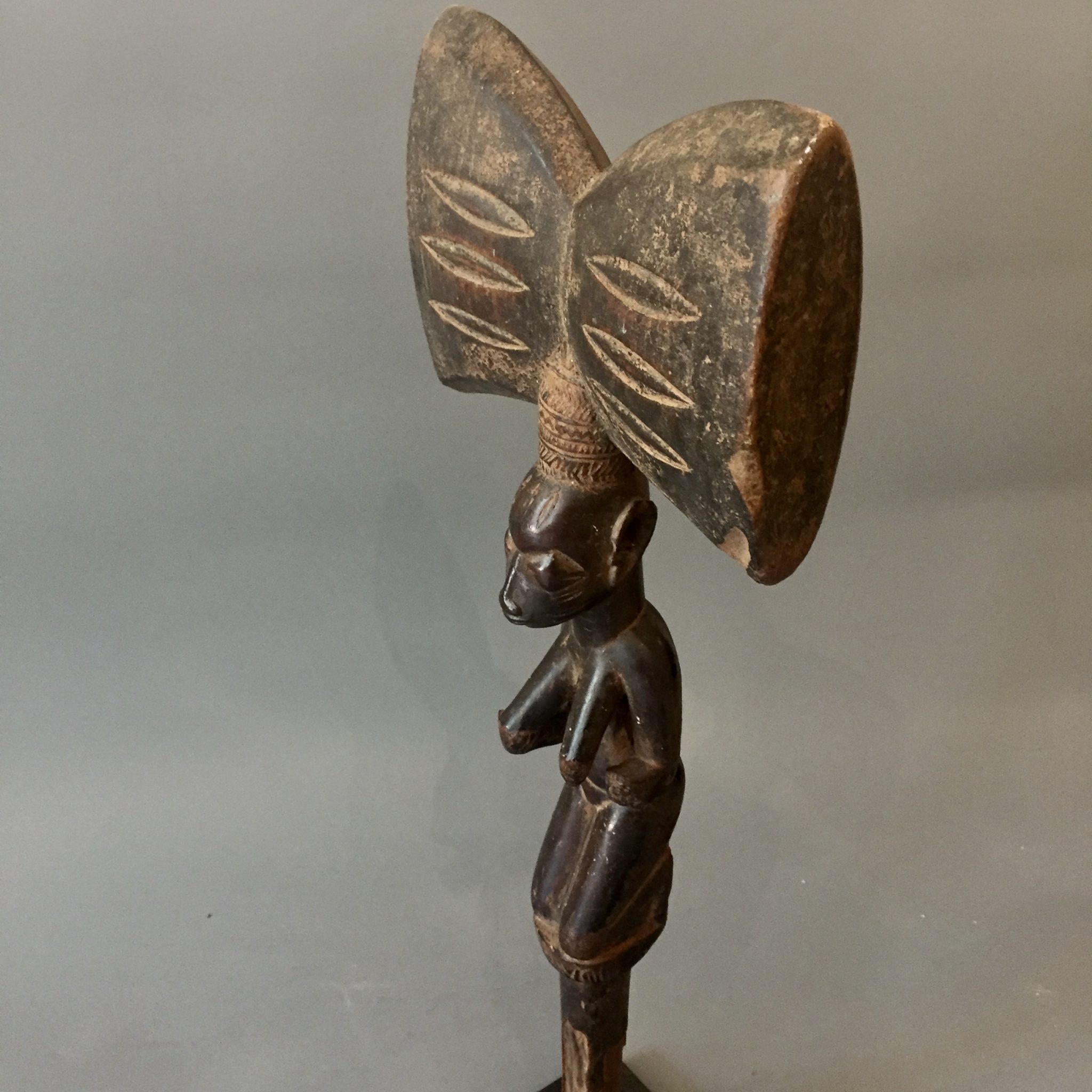 An Oshe Shango staff – Tribal Design